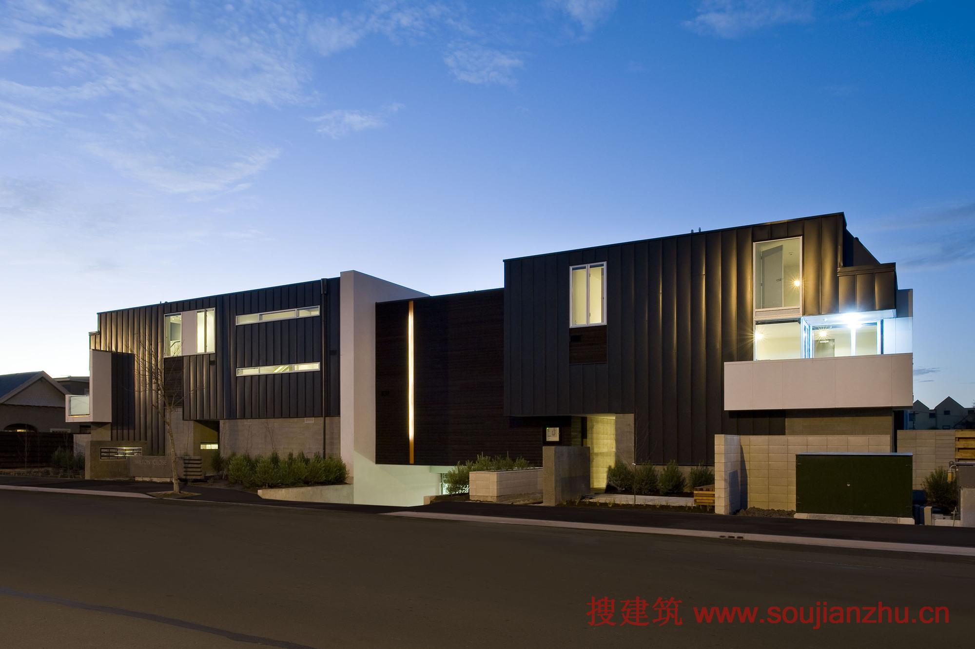 新西兰·Wilton Close公寓---Cymon Allfrey Architects-搜建筑网