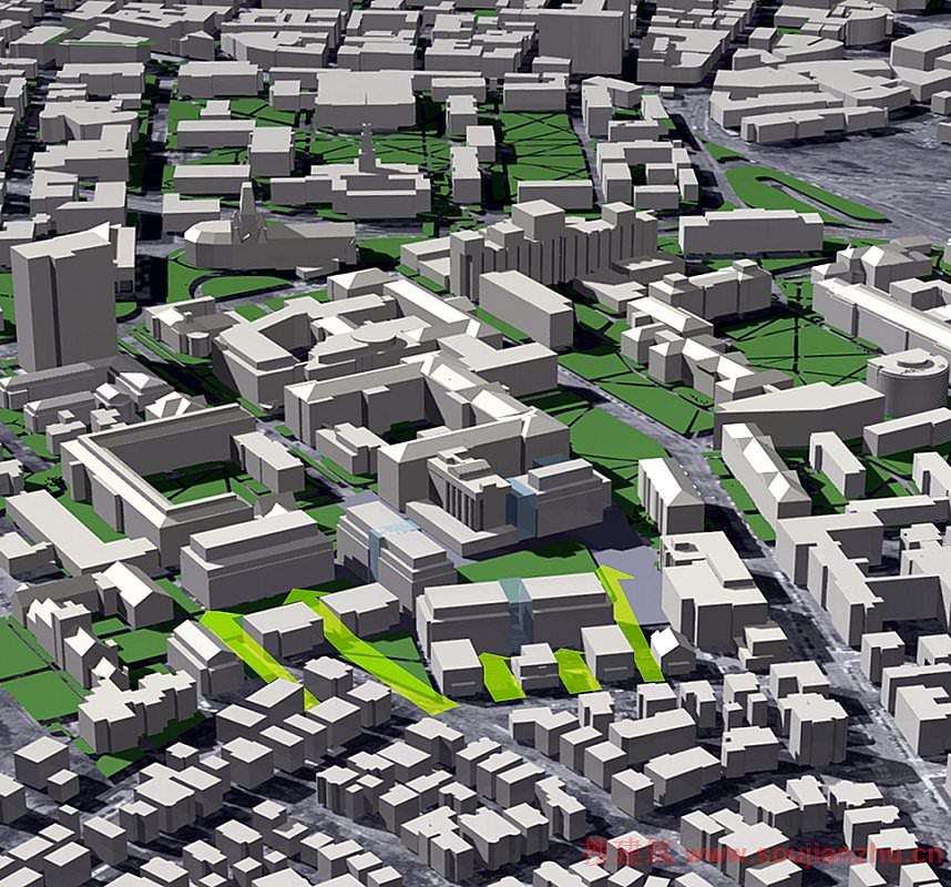 美国·哈佛大学北校区总体规划-搜建筑网