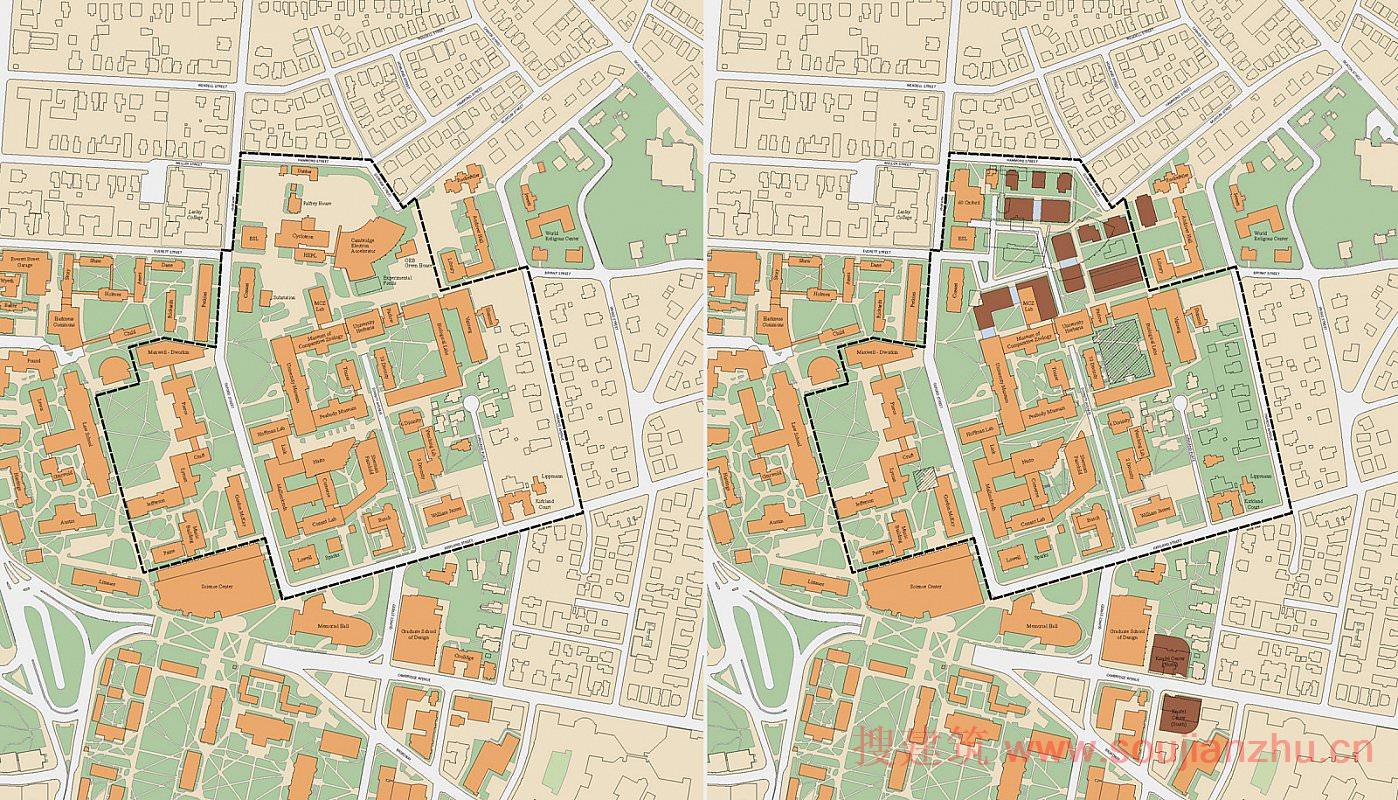 美国·哈佛大学北校区总体规划-搜建筑网