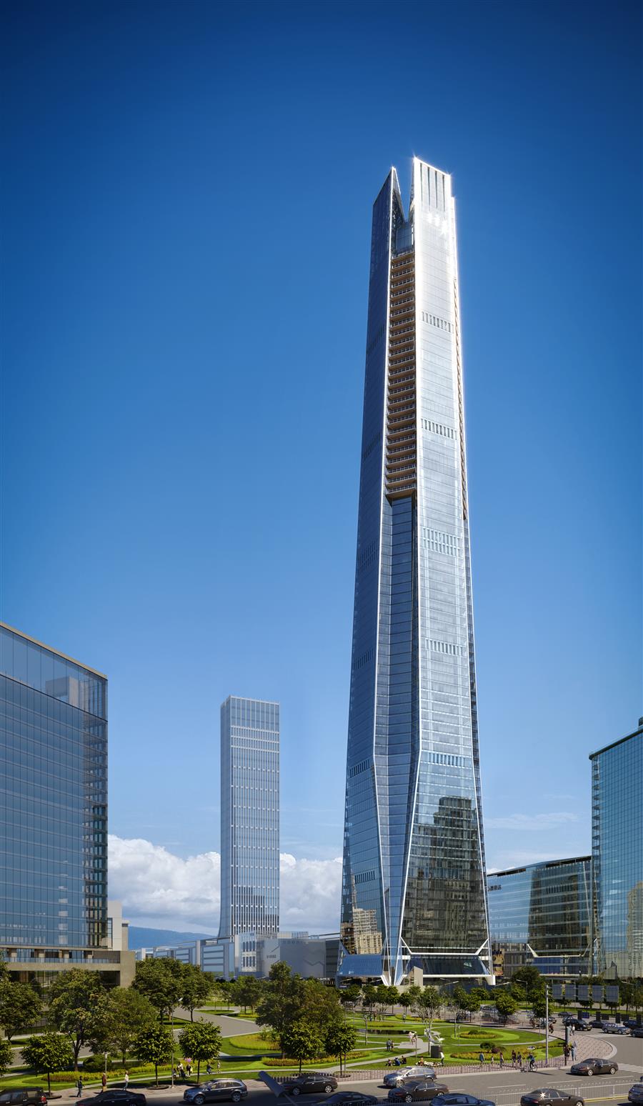 KPF新作丨388米天际总部超体-深圳城脉中心CITYMARK CENTRE-搜建筑网