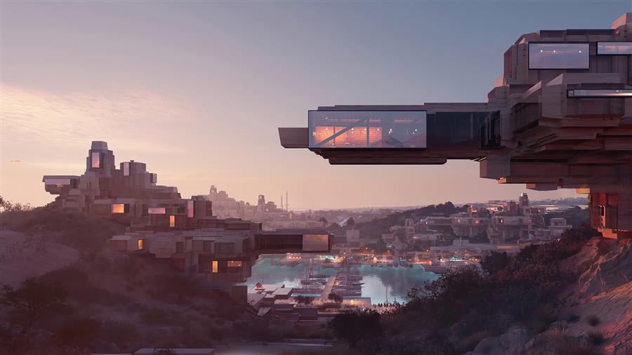 为NEOM打造又一超现代滨海康乐之城 —— Norlana---10 Design-搜建筑网